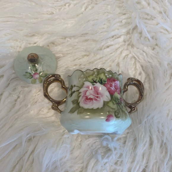 Lefton | Kitchen | Vintage Lefton China 366 Hand Painted Roses Sugar ...